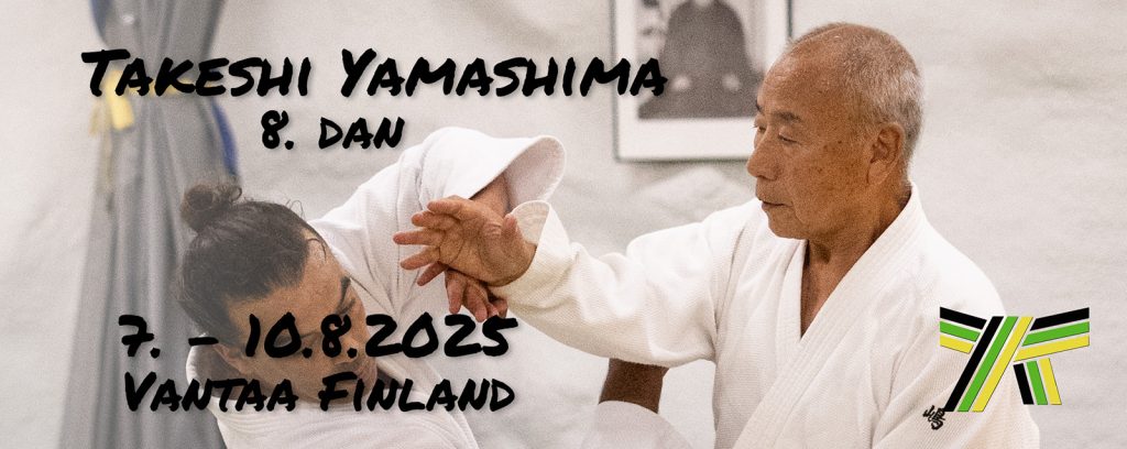Takeshi Yamashima (8. dan shihan) Jukarassa 7-10.8.2025 - Vantaan Jukara ry